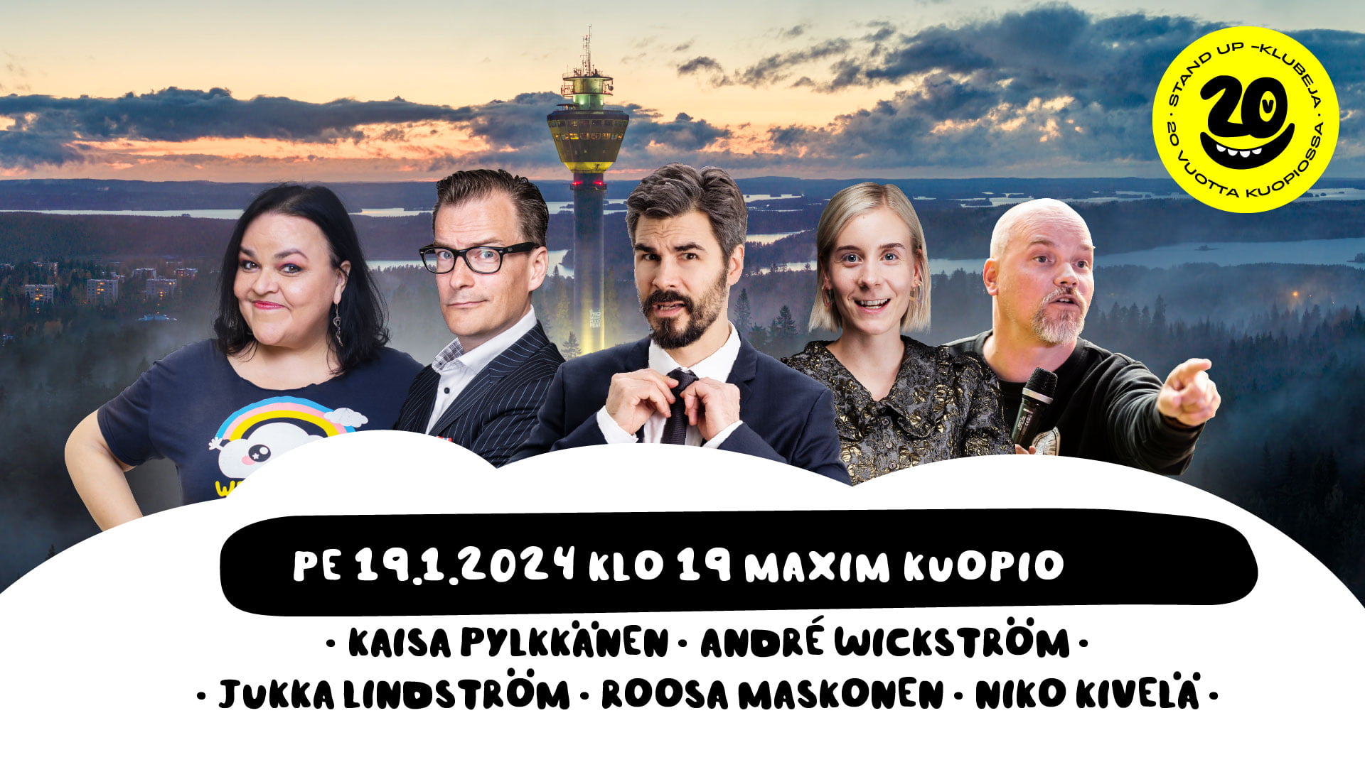 19.1.2024 Maxim - Kuopion Komediafestivaali